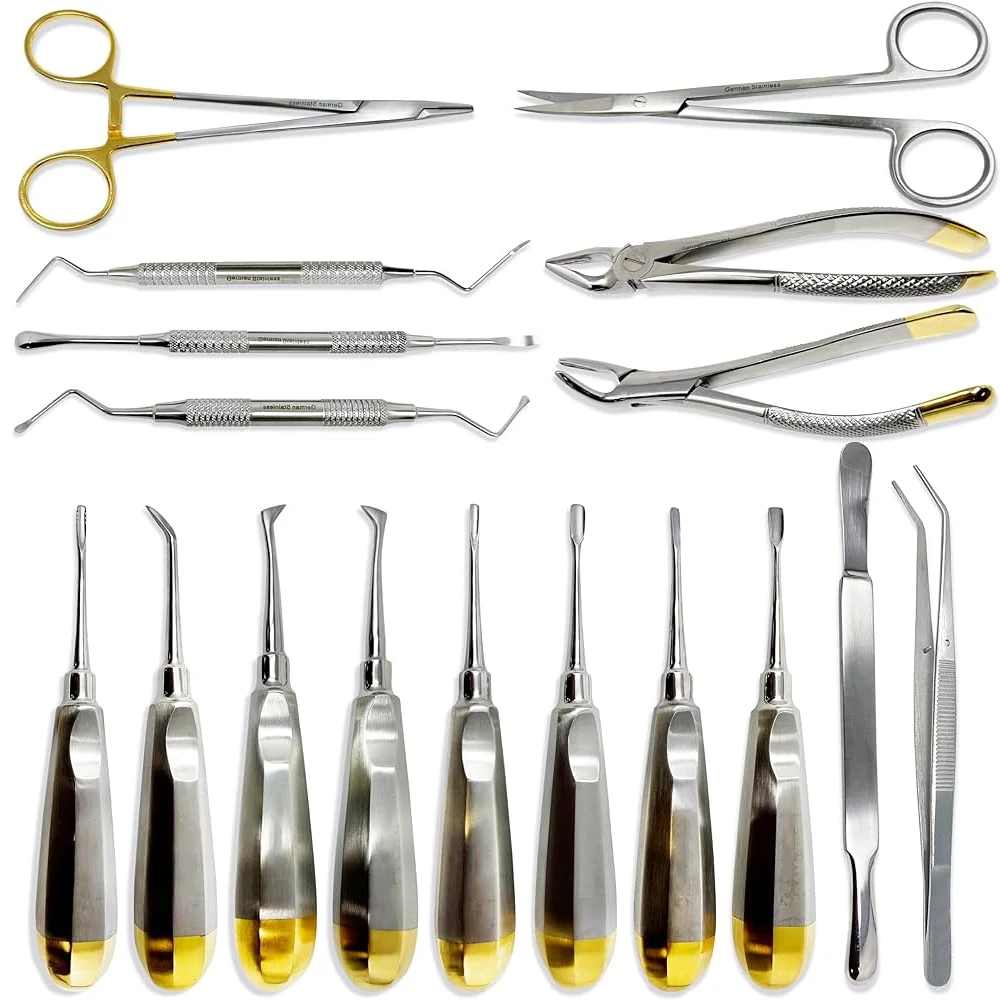 Custom Made New Dental Kit Professional Tools Stainless Steel Dental ...