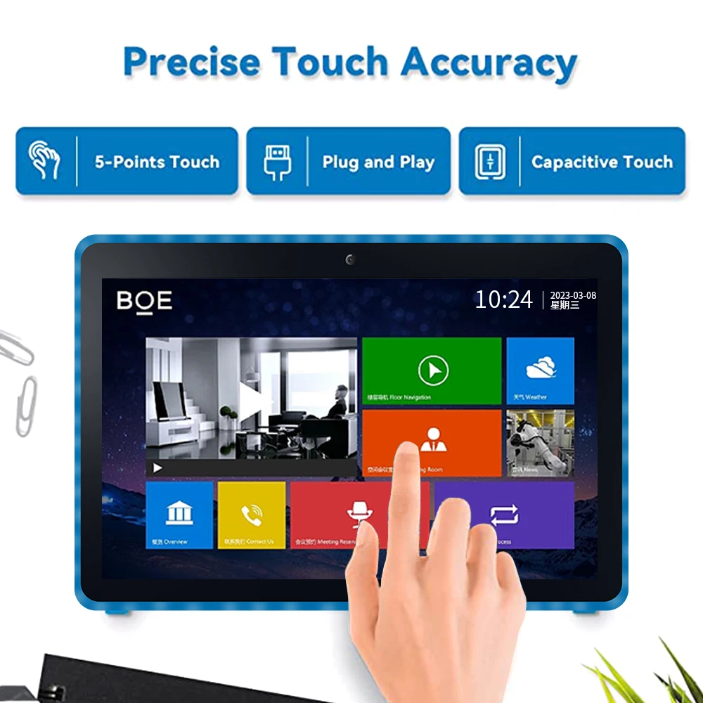 10.1 13.3 15.6 21.5 Inch Lcd Android Wifi Classroom Meeting Room ...