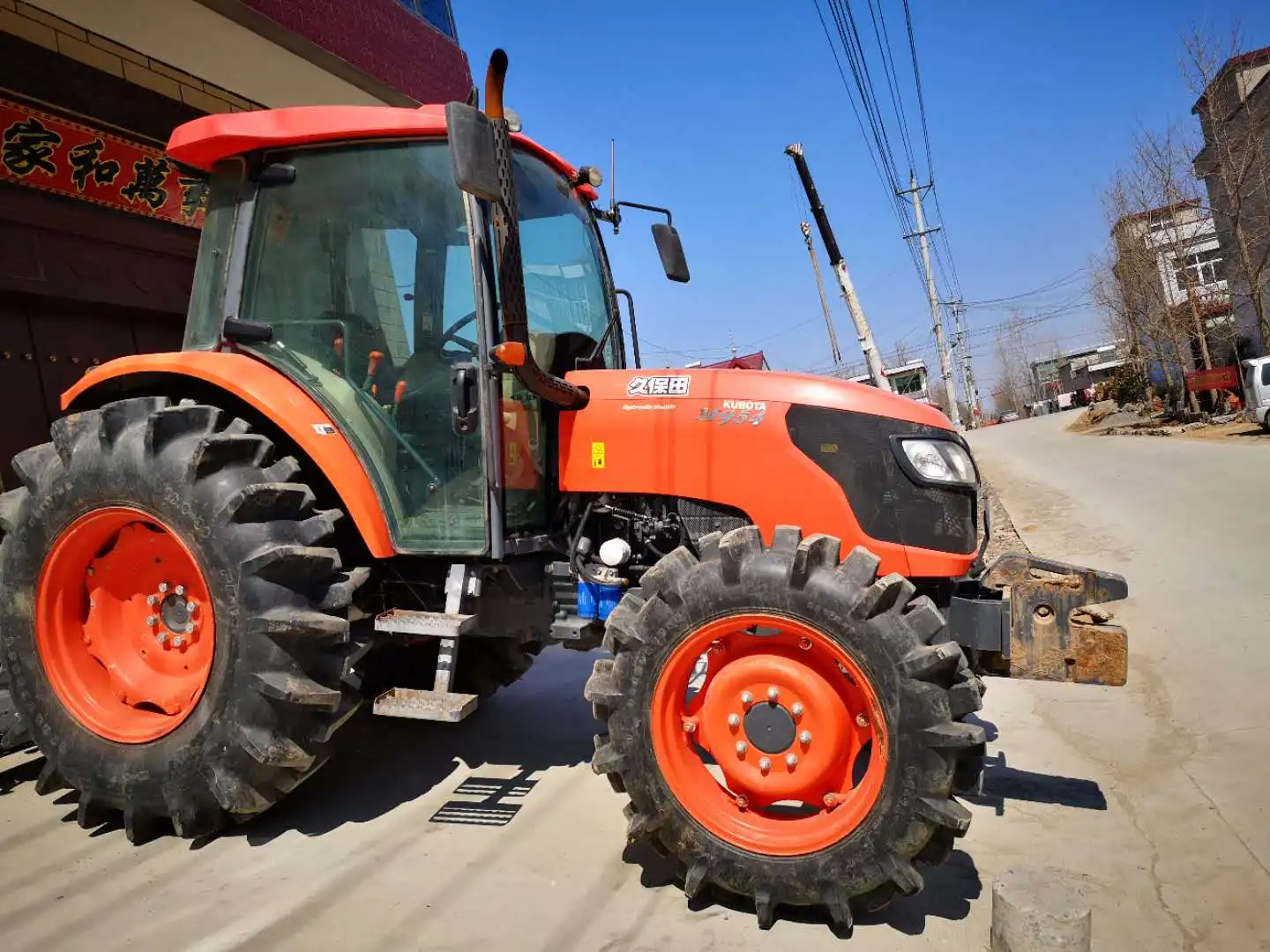 New Kubota Farm Tractors 70hp 95hp 100hp 130hp 4x4 Wheeled Tractor ...