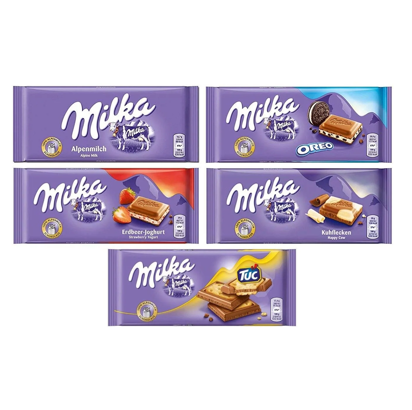 Milka Chocolate 100g / Milka Choco Wafer / Milka - Buy Milka Chocolate ...