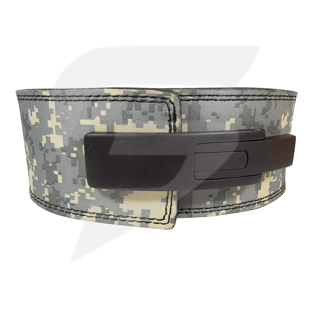 Leather Weightlifting Bodybuilding Gym Belt Gym Powerlifting Back ...