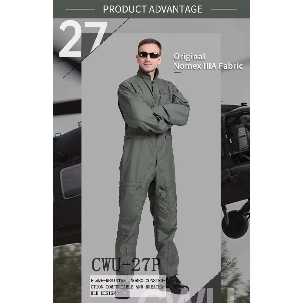 Professional Design Man Safety Coverall Workwear Coverall Flight Suit ...
