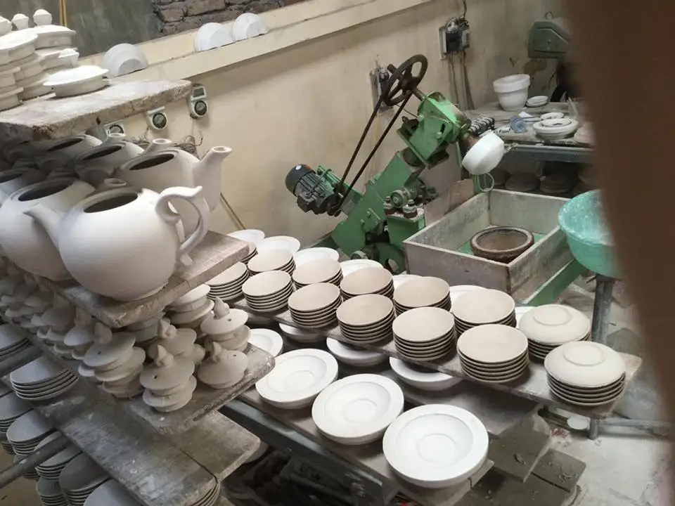 Vietnamese Porcelain Kitchenware Ceramic Dinnerware - Customized Style ...