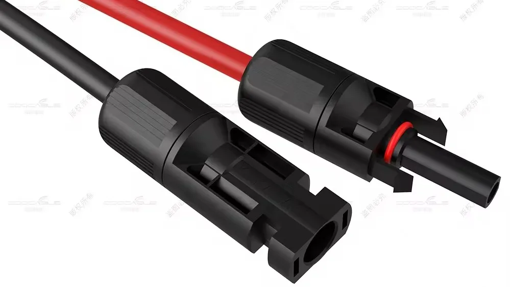 Cable With Connector Solar To Dc Connector Easy Install Customized 4 6 ...