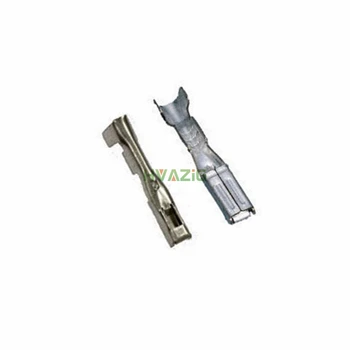 Te Auto Connector Fitting Terminal Tin Plating Crimp Spring Terminal Hardware Brass Take-up Reel ...