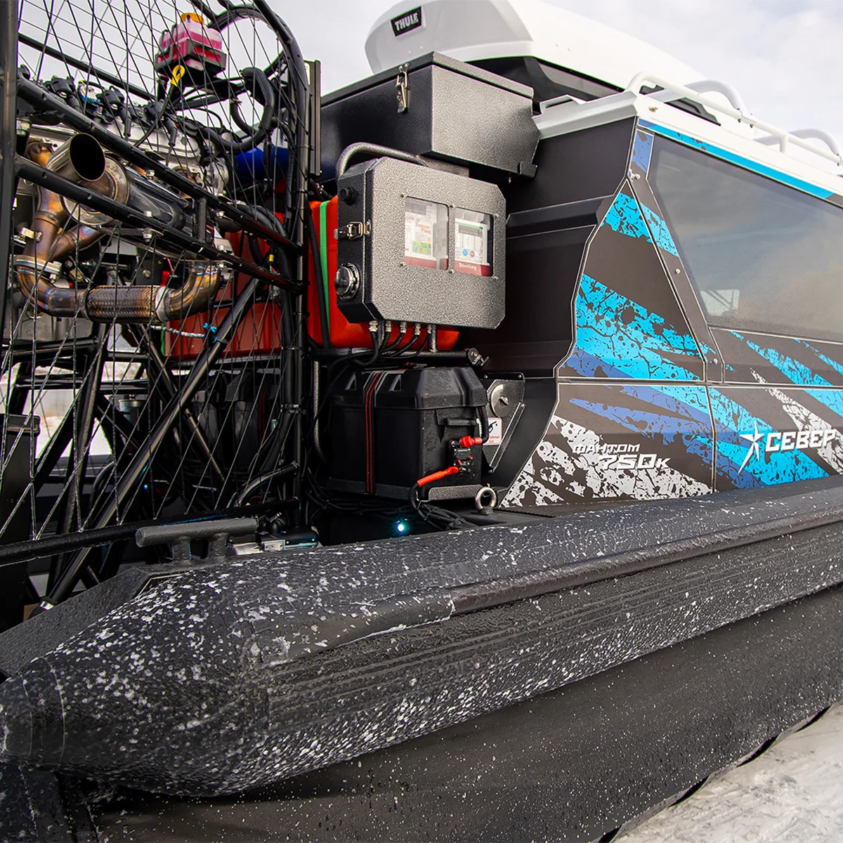 Good Quality Airboat "severboat Phantom 750k" With Enlarged Cargo ...
