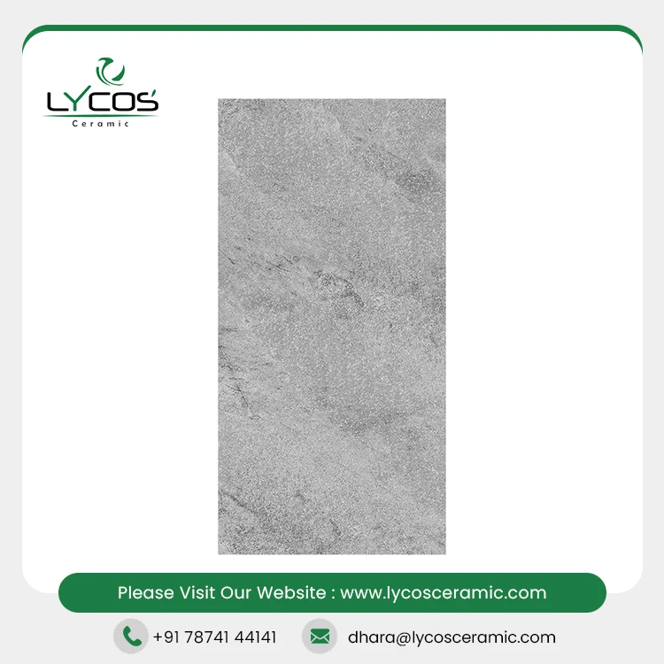 High Quality Luxury Floor Tile 600x1200mm Zoe Light Grey Floor Tiles ...