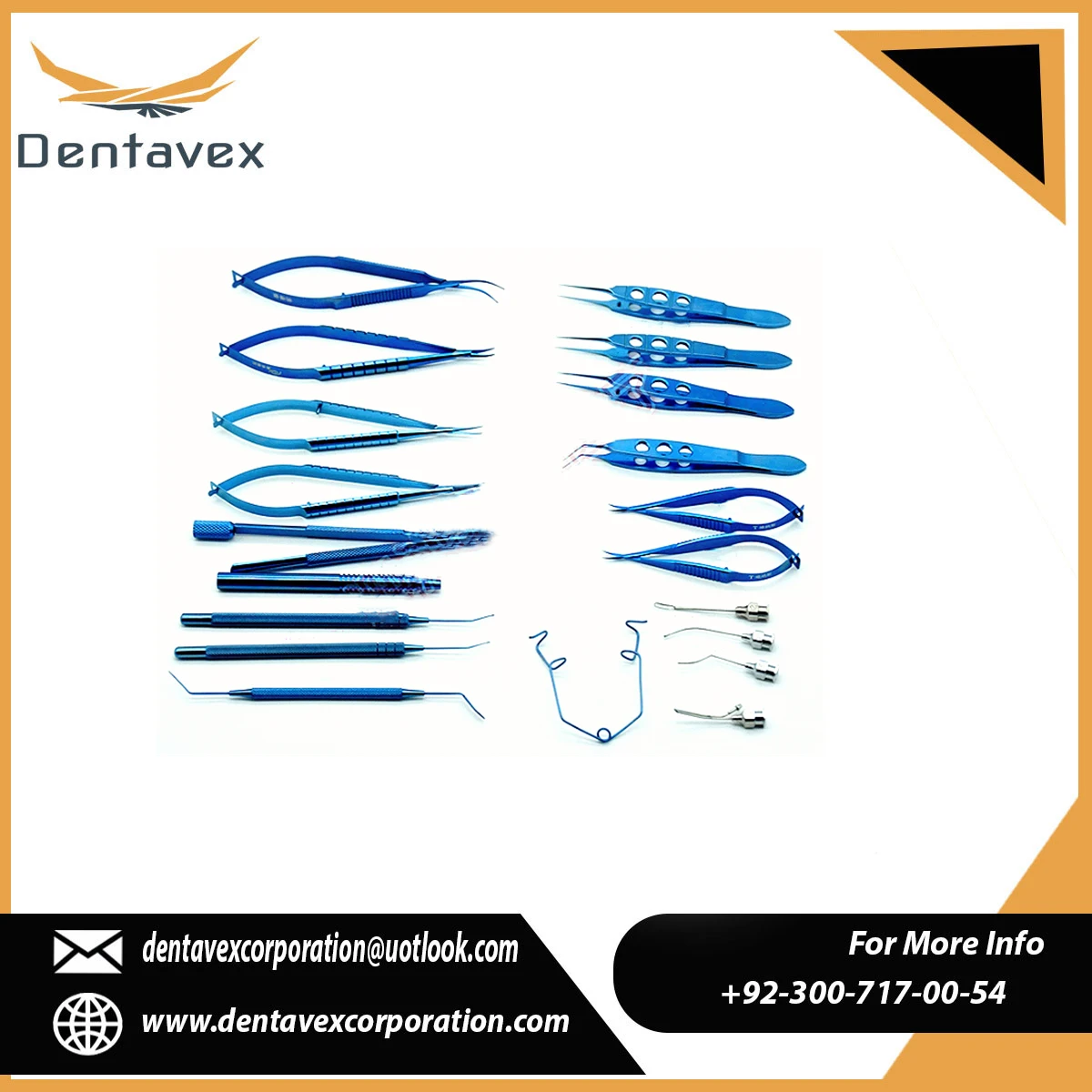 Iso 13485 Micro Surgery Surgical Ophthalmic Instruments Set ...