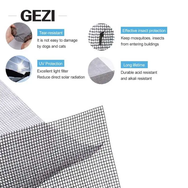 Fiberglass Mesh Mosquito Nets - Durable & Insect-proof