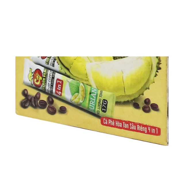 Vietnamese Coffee Powder Instant Durian Coffee 4 In 1 With Creamer ...