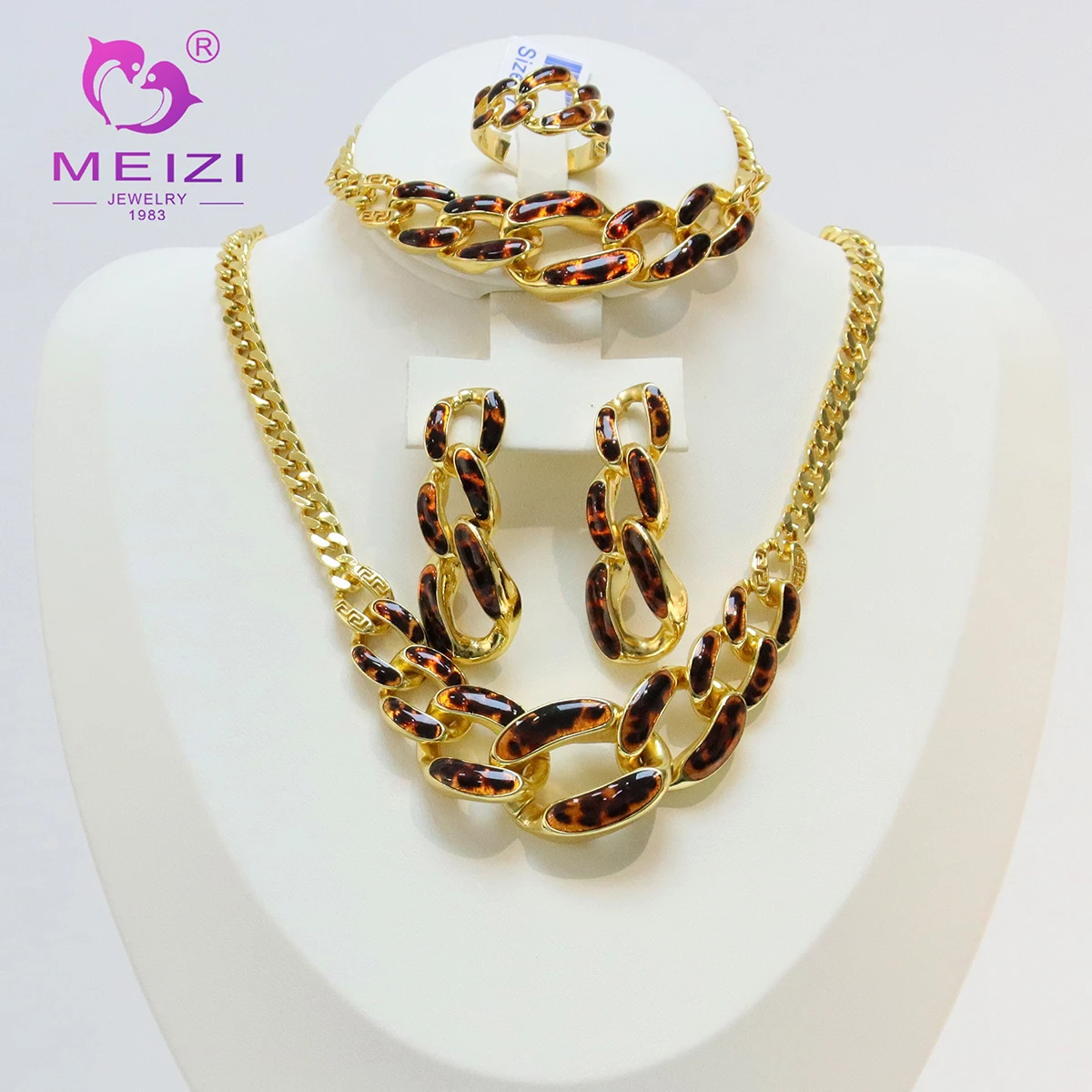 MEIZI Jewelry Simple and Elegant Chain Tassel Long Earring Weaving ...