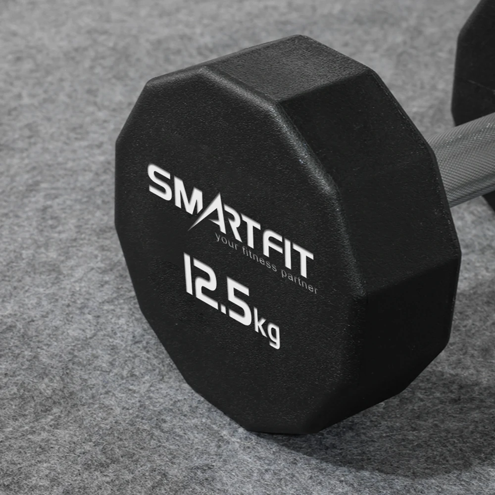 SMARTFIT Custom PU Urethane Dumbbells Set for Gym Kg Lbs