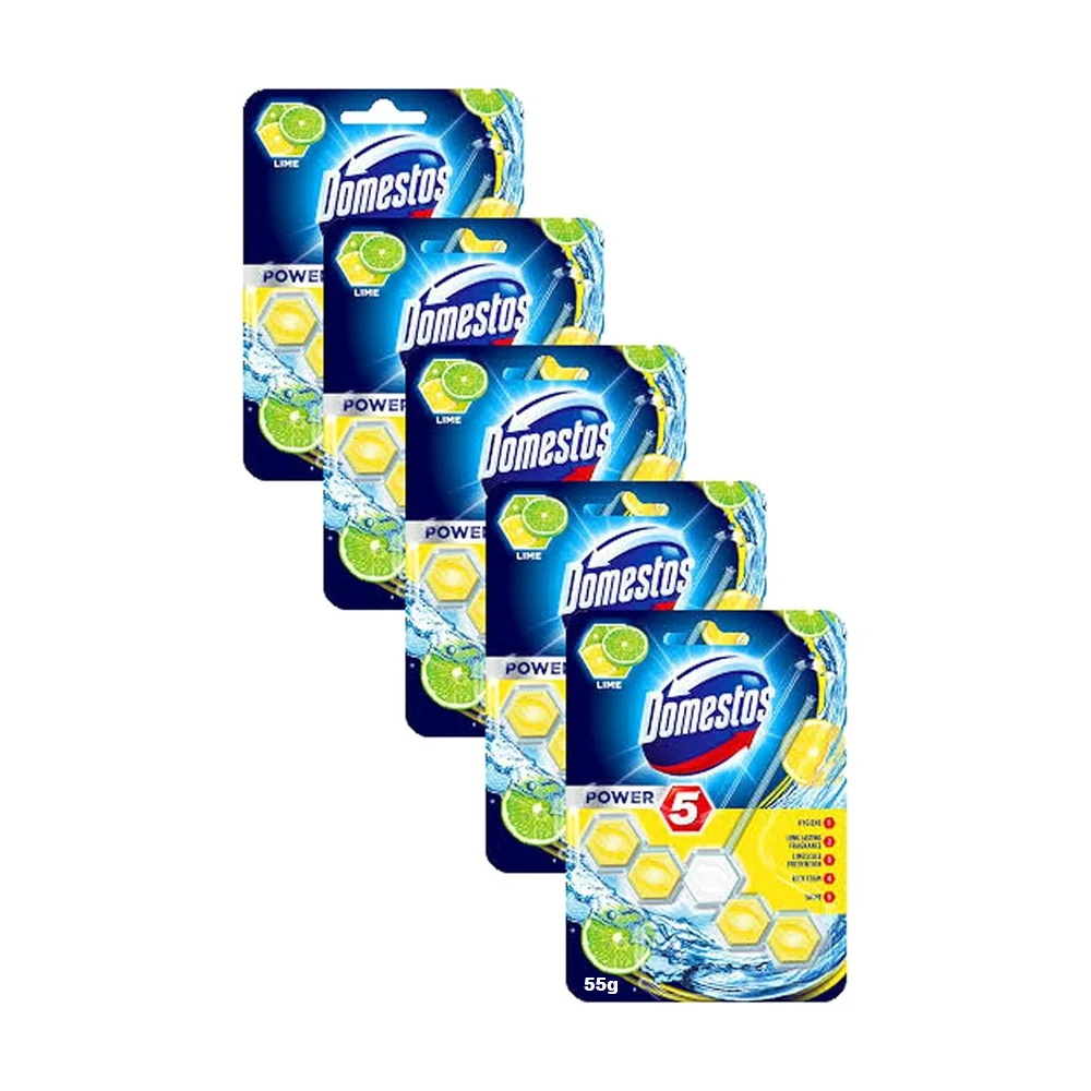 Domestos 55g Unveiling A Spectrum Of Scents - Pine,Ocean,Lime,Chlorine ...