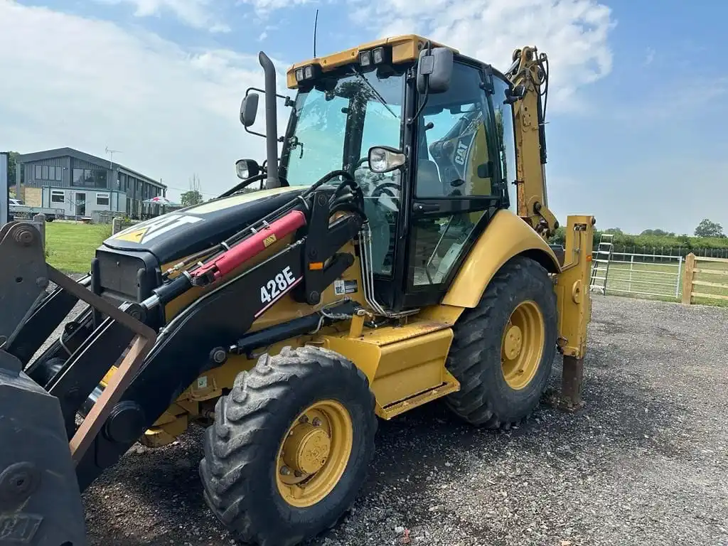 CAT 428E Backhoe Loader for Sale - Cheap Price & Full Hydraulics