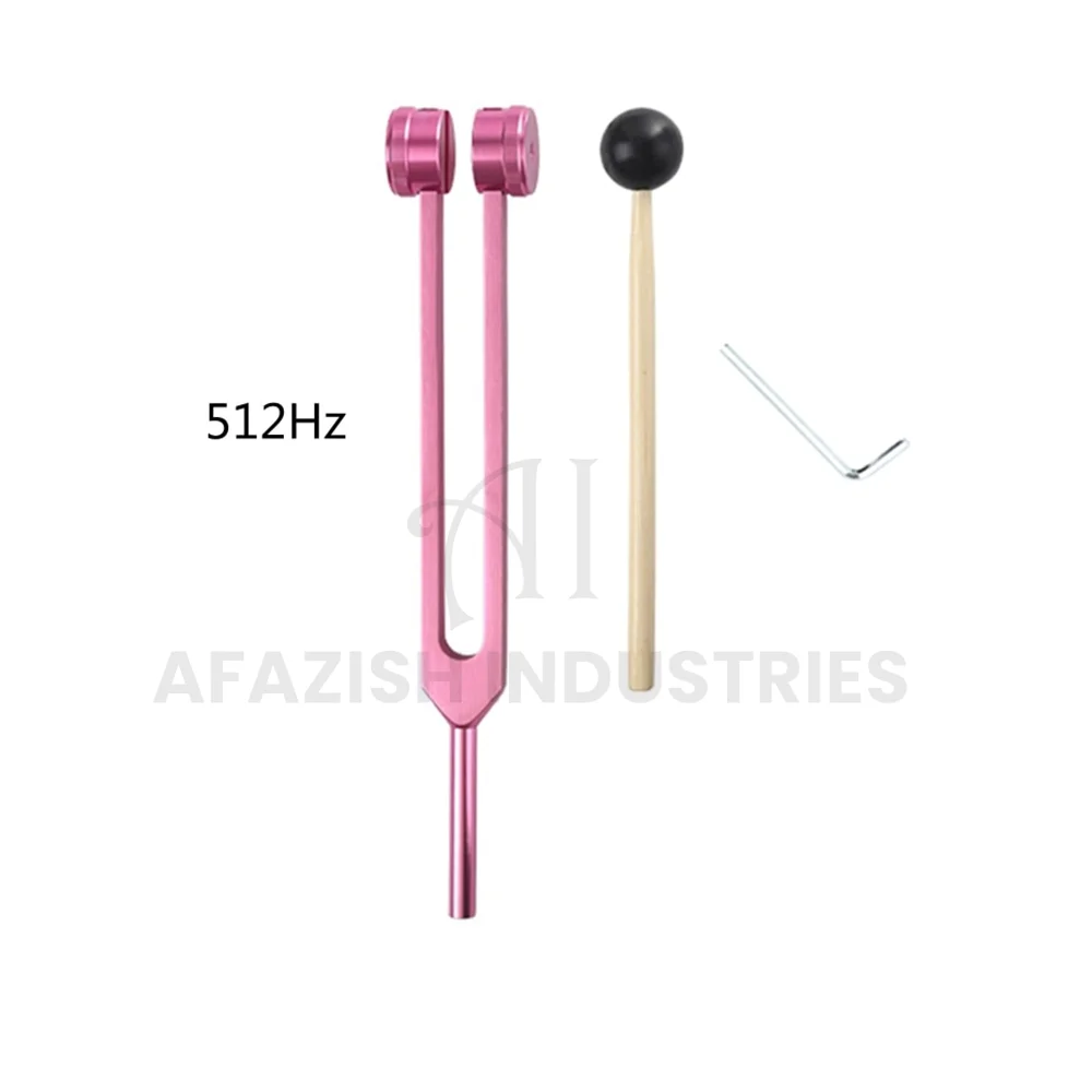 Multi Color Aluminium Tuning Fork 3 Pcs Set 64 Hz/256 Hz/512 Hz Chakra ...