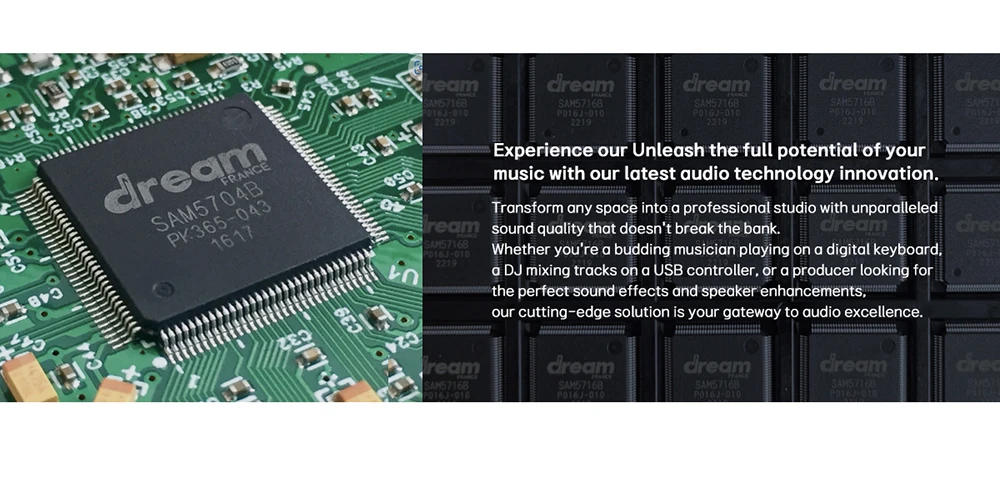 Sam5716b Dream Ic Dream Chip High-performance Midi Synthesizer And ...