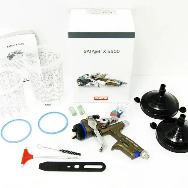New Sata Jet X5500 Rp Gun 1.3 I Noz. W Rps Cups - Buy New Sata Jet ...