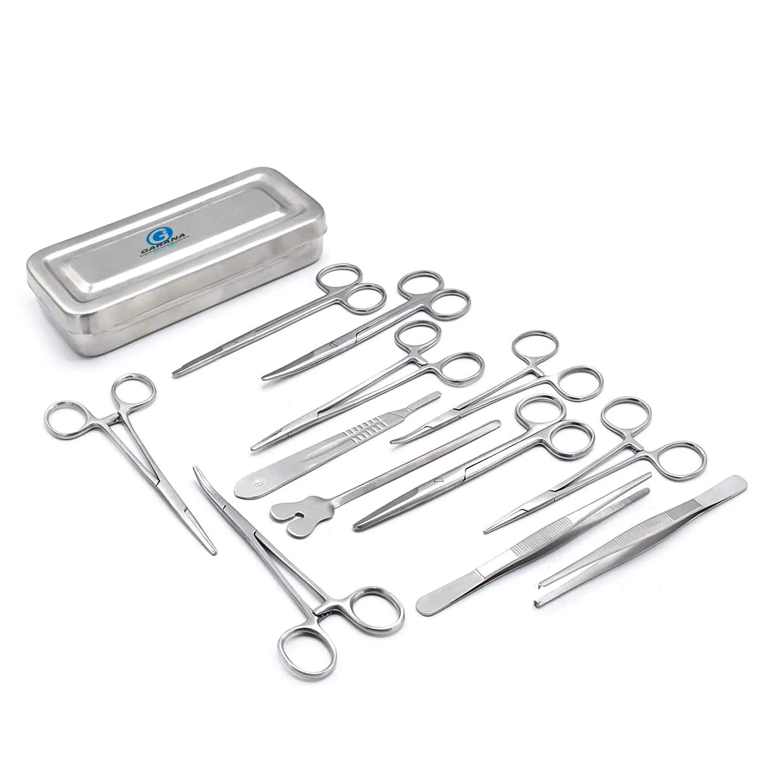 13 Pieces Basic Surgery Forceps Scissors Needle Holder Kit - Buy Buy ...