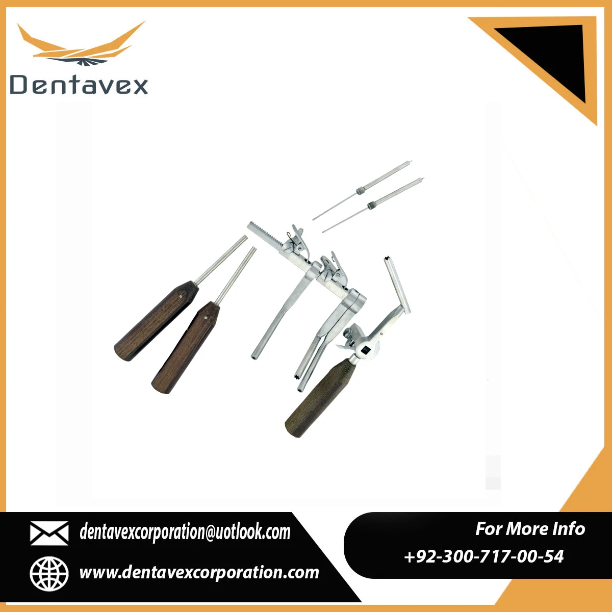 Caspar Cervical Distractor With Screws Pins Instruments Set ...