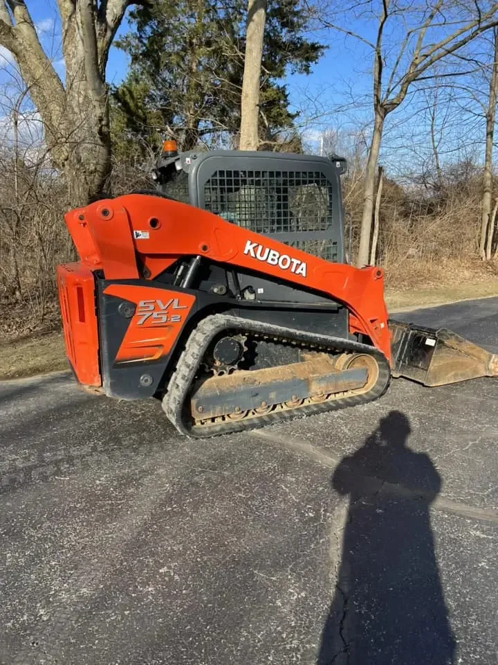Kubota Svl 75-2 Tracked Skid Steer Used Mini Bob -cat Skid Steer Loader ...
