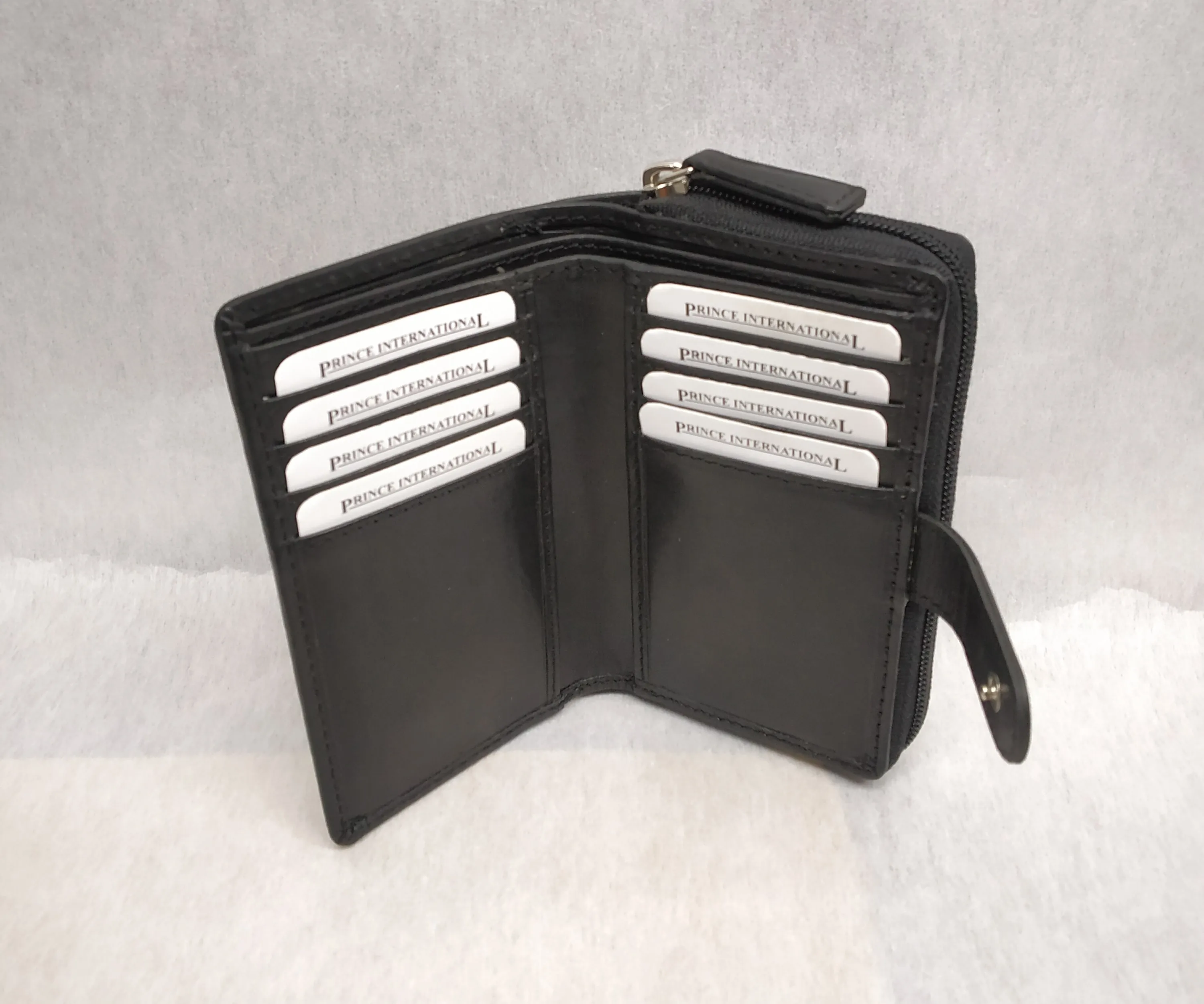 Top Grain Eco Friendly Leather Long Wallet Coin Purse Card Holder Case ...