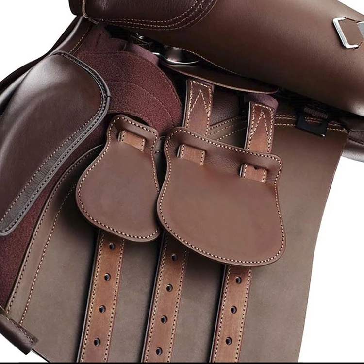 Genuine Leather Saddle New Design Horse English Saddle For Comfortable ...