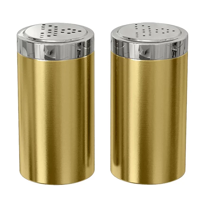 Elegant Black Color Wooden Salt&paper Shaker - High Quality