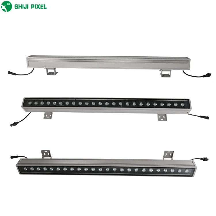 IP67 96W DMX RGBW Wall Wash Outdoor Facade Lighting LED Bar