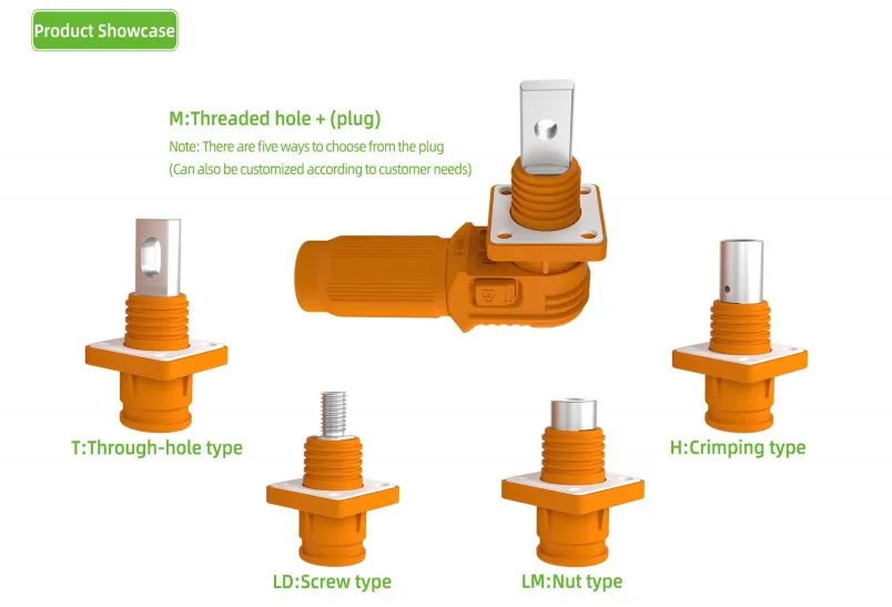 HV Energy Storage System Battery Connecting Plug CN12-SW01-T6-70-001