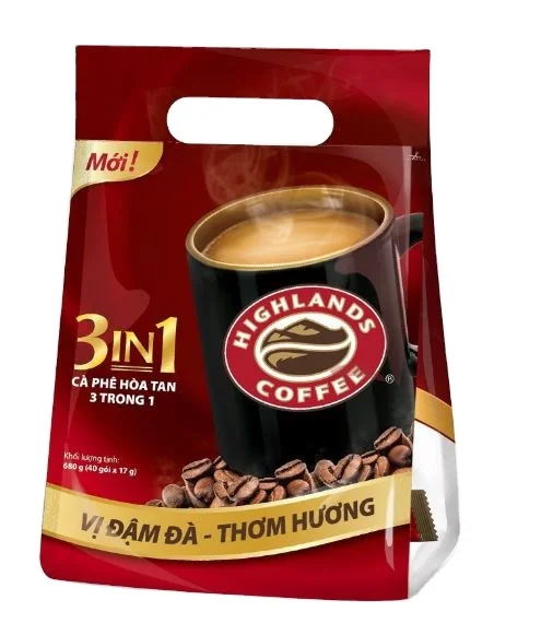 Wholesale Vietnamese Coffee Highlands Coffee 3in1 Instant Milk 850g ...