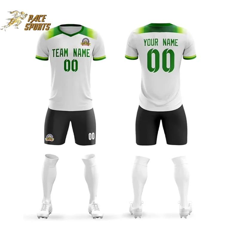 Sublimated Printing Premium Design Football Uniforms Men Custom Soccer ...