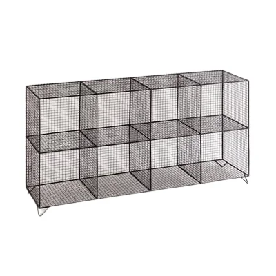 Large Size Metal Wire Shoe Rack Whiten Colour Modern Design Home ...