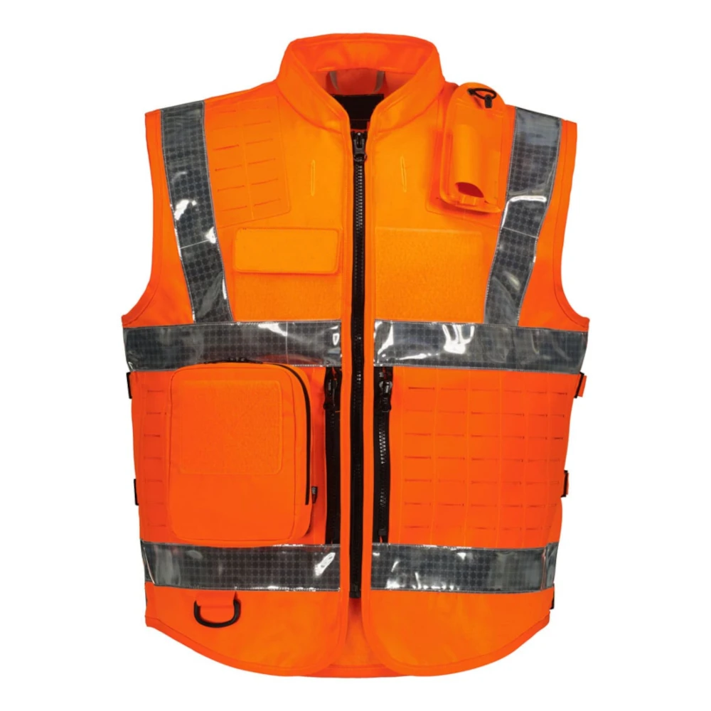 Customizable Hi-Vis Tactical vest High Visibility vest with Breathable ...