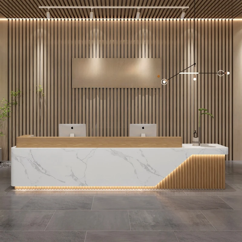 Modern Reception Checkout Counter design for Restaurant Hotel Cafe shop ...