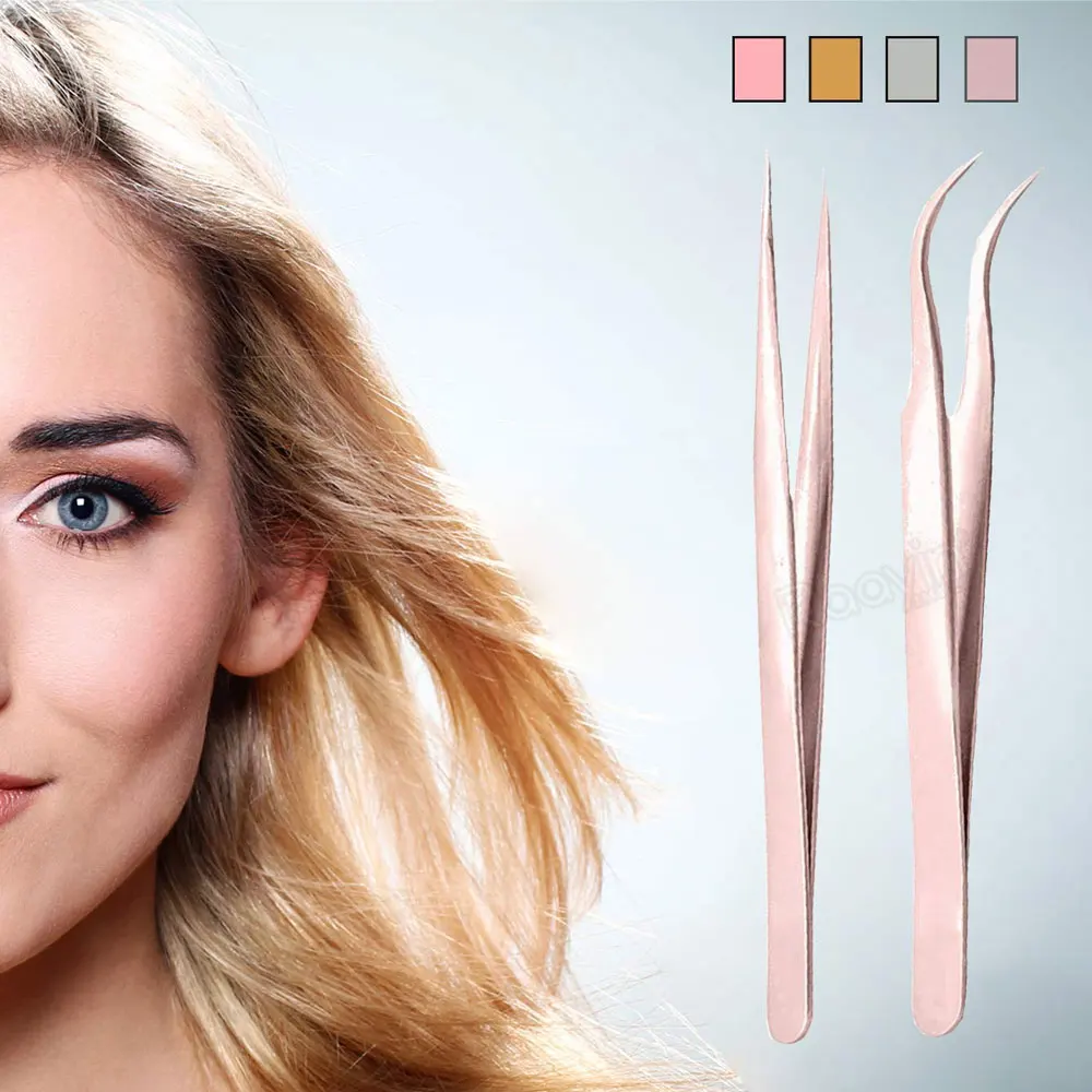 Professional Use Best Sale Price Volume Eyelash Tweezers High Quality ...