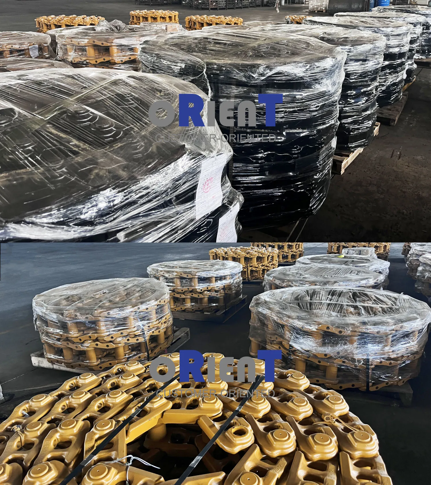 SANY SR485 Track Chain Assembly for Drilling Rig Piling Rig Crawler ...