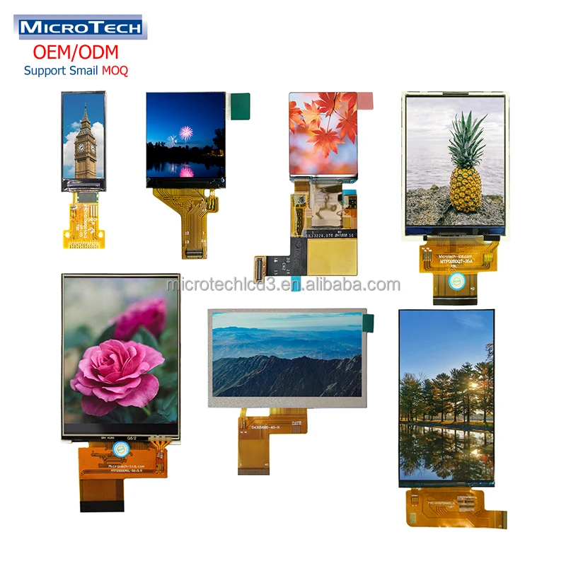 OEM/ODM Custom 0.96-15.6 inch Lcd Display Panel Support Small Quantity ...