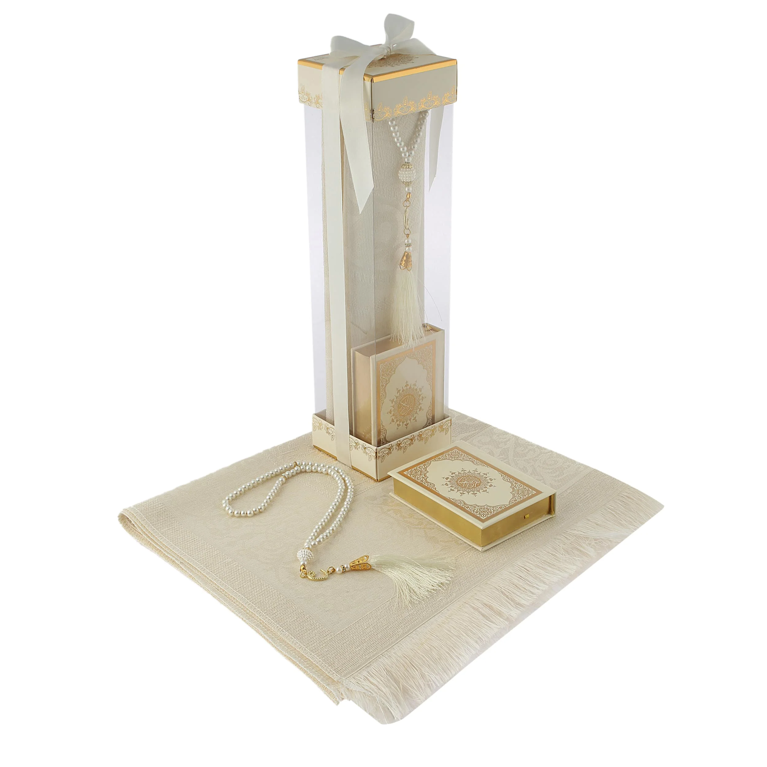 Thermo Leather Quran Gift Set Islamic Gifts Tasbeeh Prayer Mat Quran ...