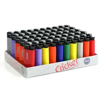 Waterproof Colored Refillable Cricket Lighters /disposable Cricket ...