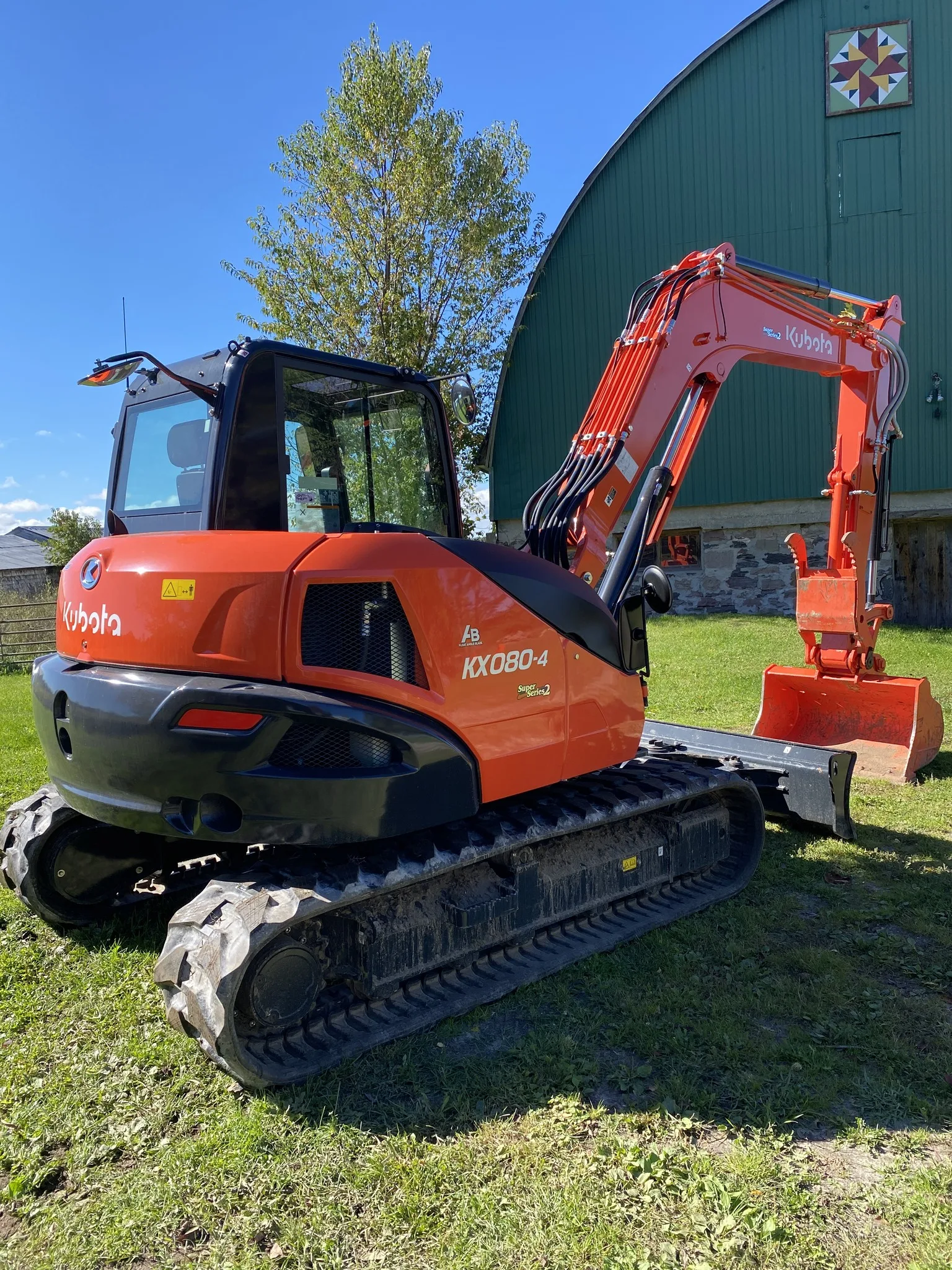 2020 8 Ton K080-4 KUBOTA Excavator - High Efficiency Digger