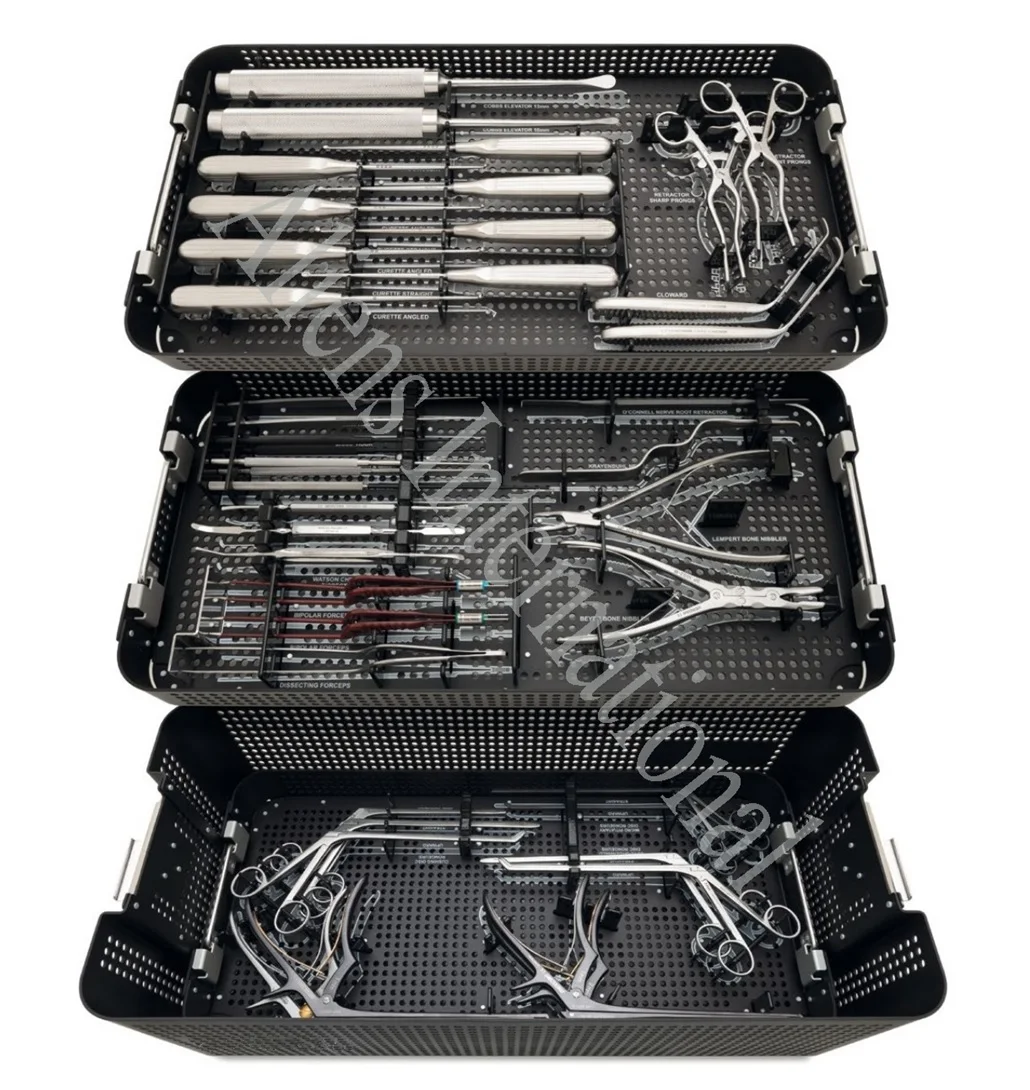 Cervical Basic Laminectomy Instruments Set For Spinal Orthopedic ...