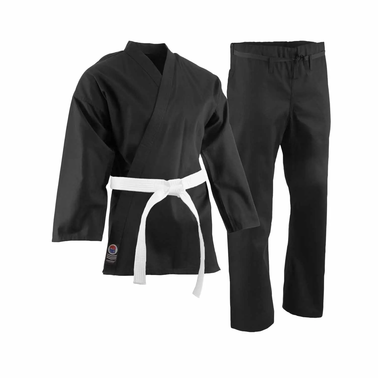 White V-collar Taekwondo Uniform White Color Karate Uniform Suits - Buy ...