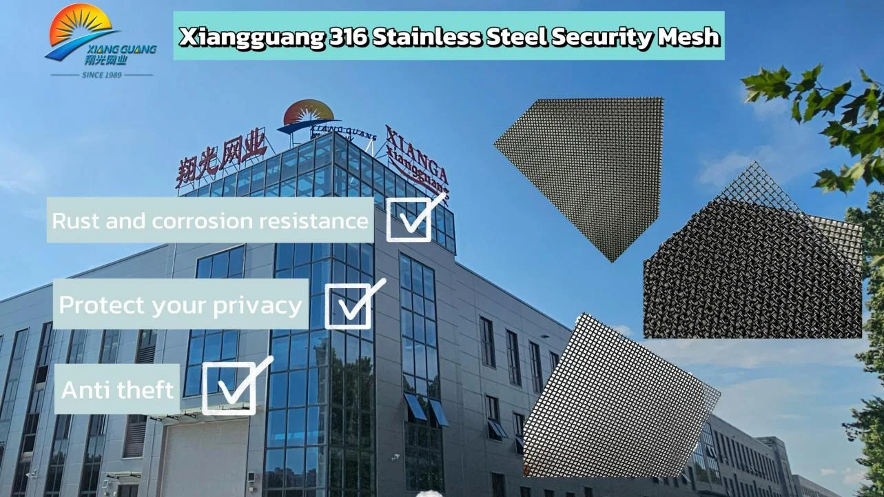 Window Screen Security Mesh/crimesafe Mesh Anti Theft Stainless Steel ...