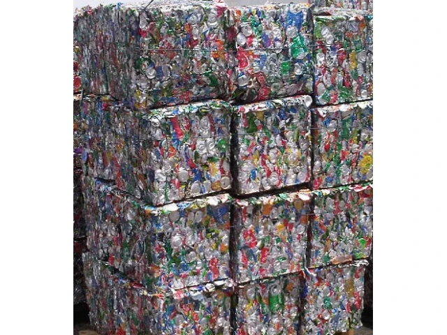 Pure Aluminum UBC Scrap - 99% Al Content, 250 KG Bales
