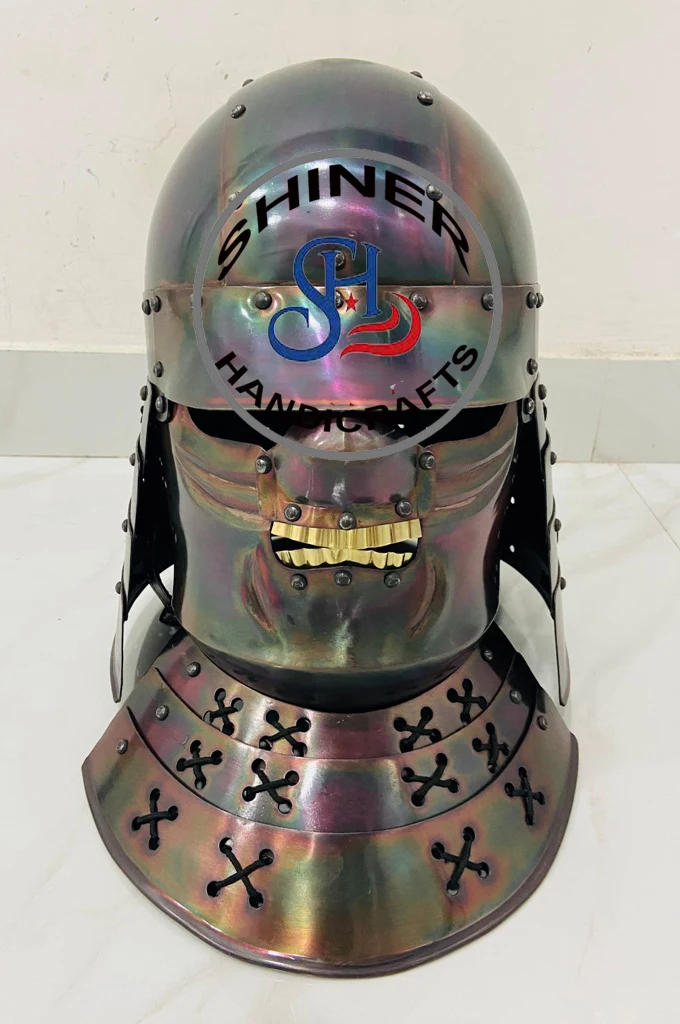 Medieval Samurai Helmet Sengoku Basara Samurai Anime Fantasy Helmet SCA ...