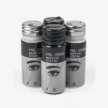 5 Color Microblading Mapping String Pre-inked Eyebrow Marker Thread ...