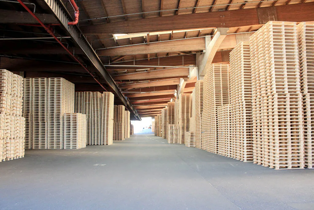 Eco-friendly Euro Pallets 1200 X 800 for Logistic Transport