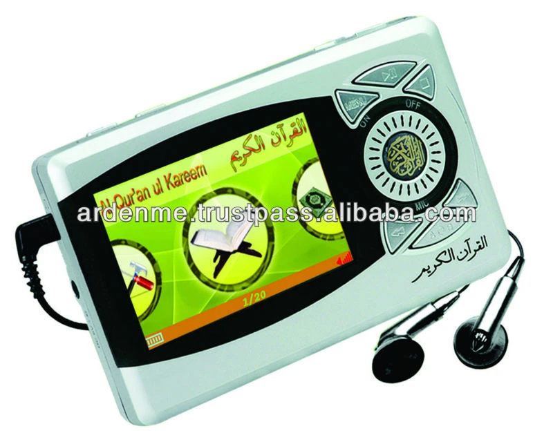 Cq110 Color Digital Quran,Quran Player,2.4" Color Screen,25 Translations,10 Reciters,Battery ...