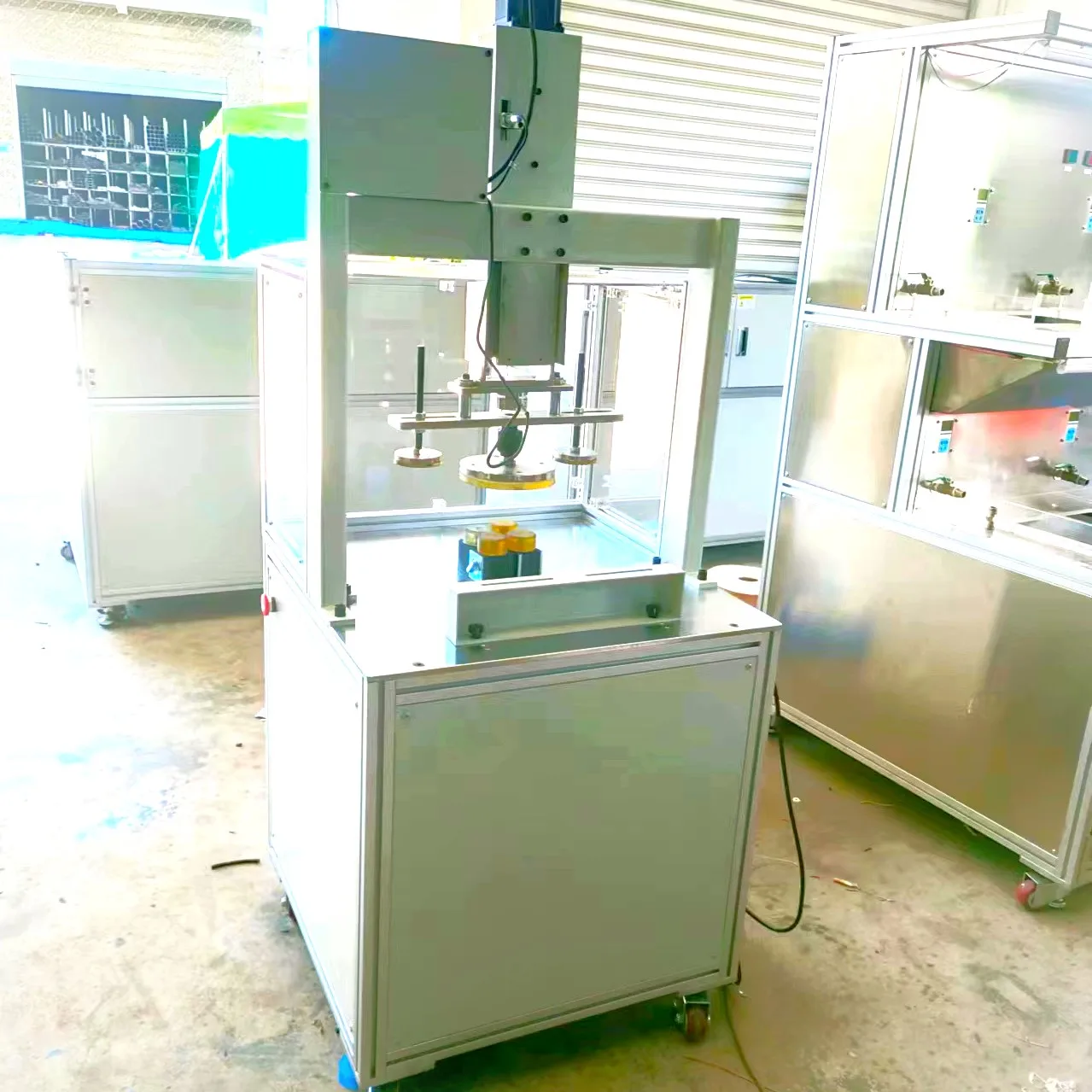 Slow Drop and Static Pressure TOILET SEAT COVER TESTING MACHINE ...