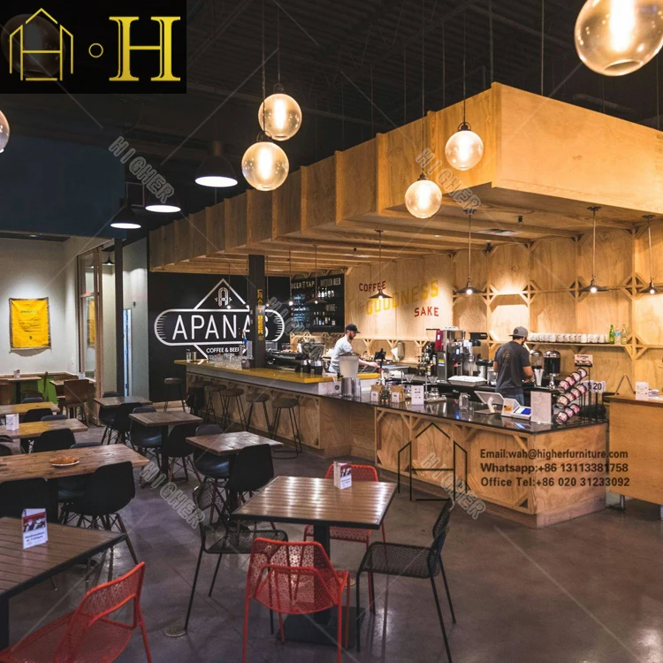 Modern Style Fast Food Store Counter Design / Fast Food Kiosk ...